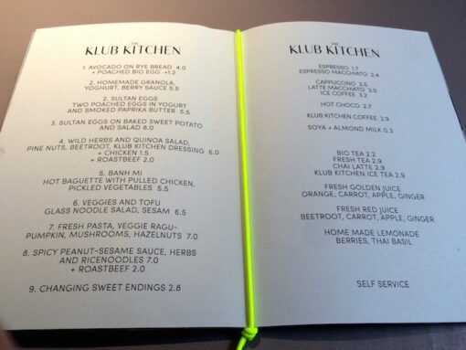 The Klub Kitchen | Berlin Ick liebe dir